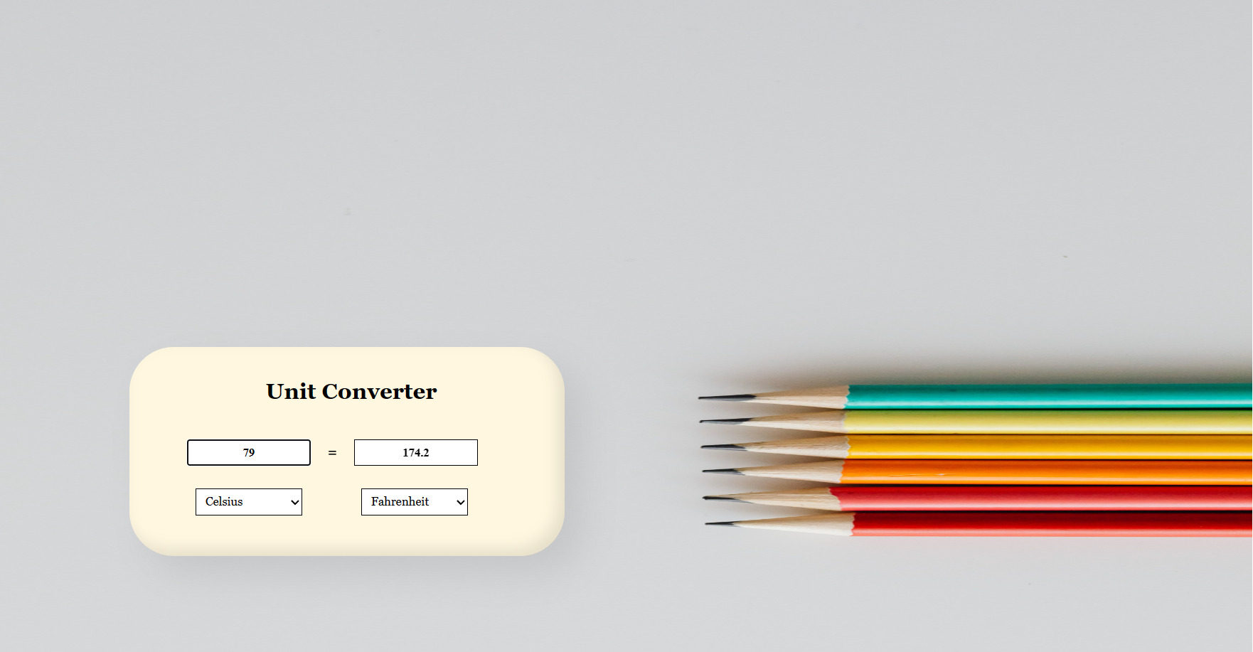 GitHub - KSUmmadisetty/Unit-Converter