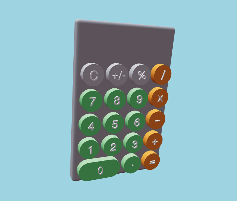 GitHub - SwissCheese15/3D-Calculator: Three.js homage to the built in ...