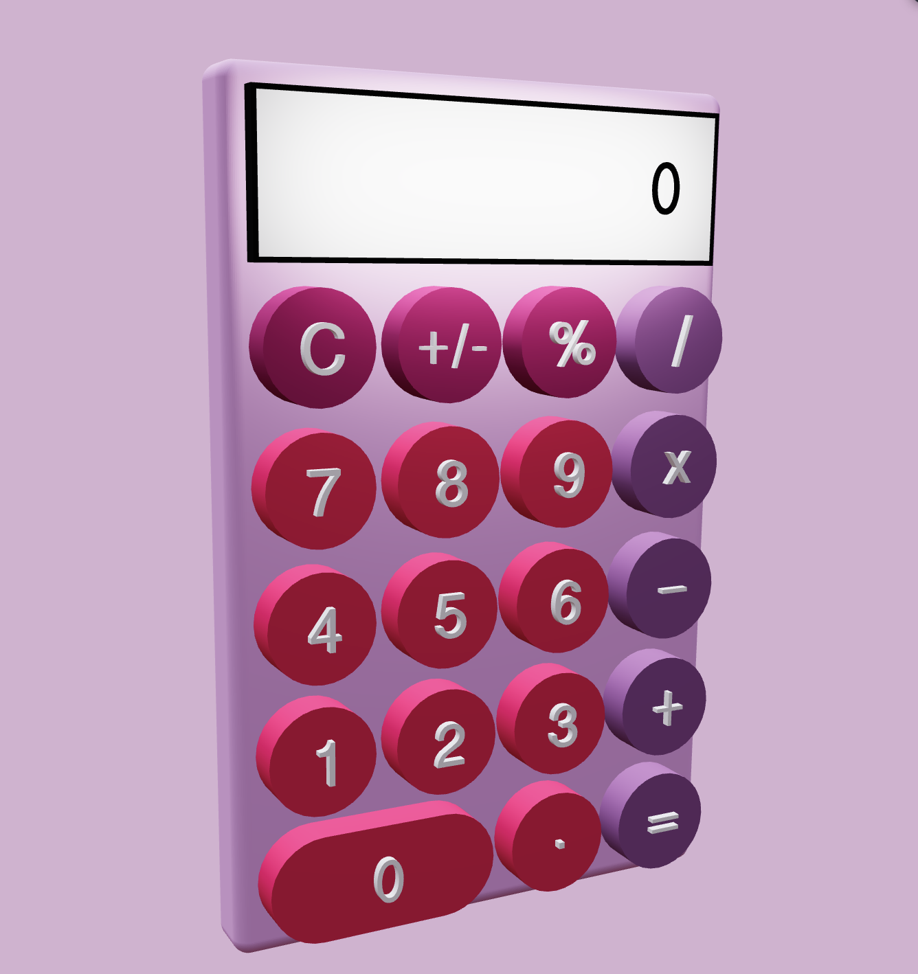 GitHub - SwissCheese15/3D-Calculator: Three.js homage to the built in ...