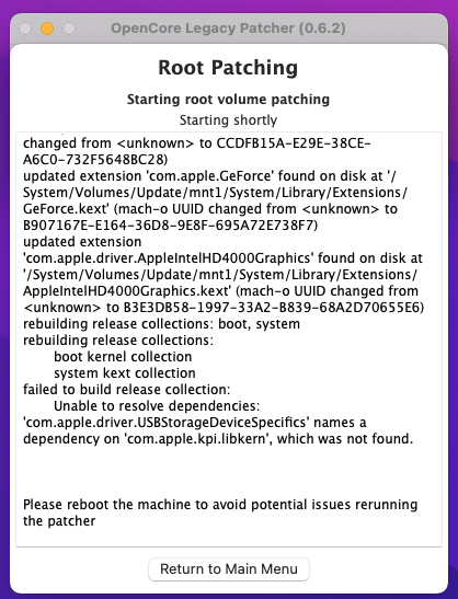 Error installing Root Patches · community · Discussion #48318 · GitHub