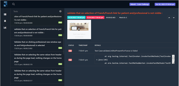 GitHub - AutomationRepository/AbbottFramework