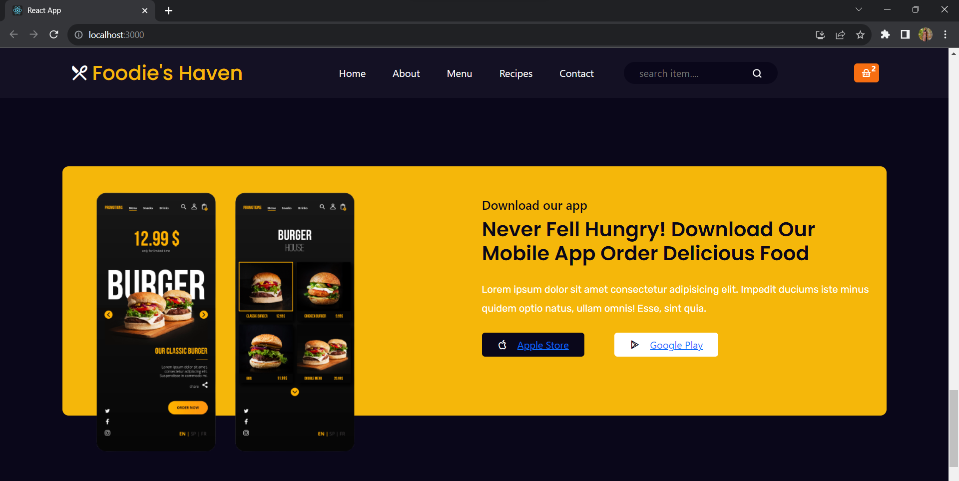 GitHub - Neeraja-Kallamadi/React.JS_Responsive_Restaurant_Website: This project effectively ...