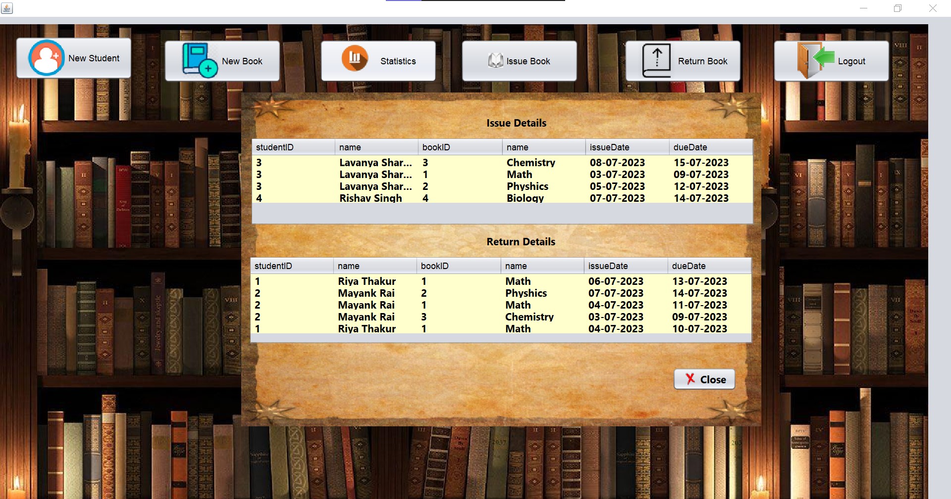 GitHub - VibhaYadav04/Library-Management-System