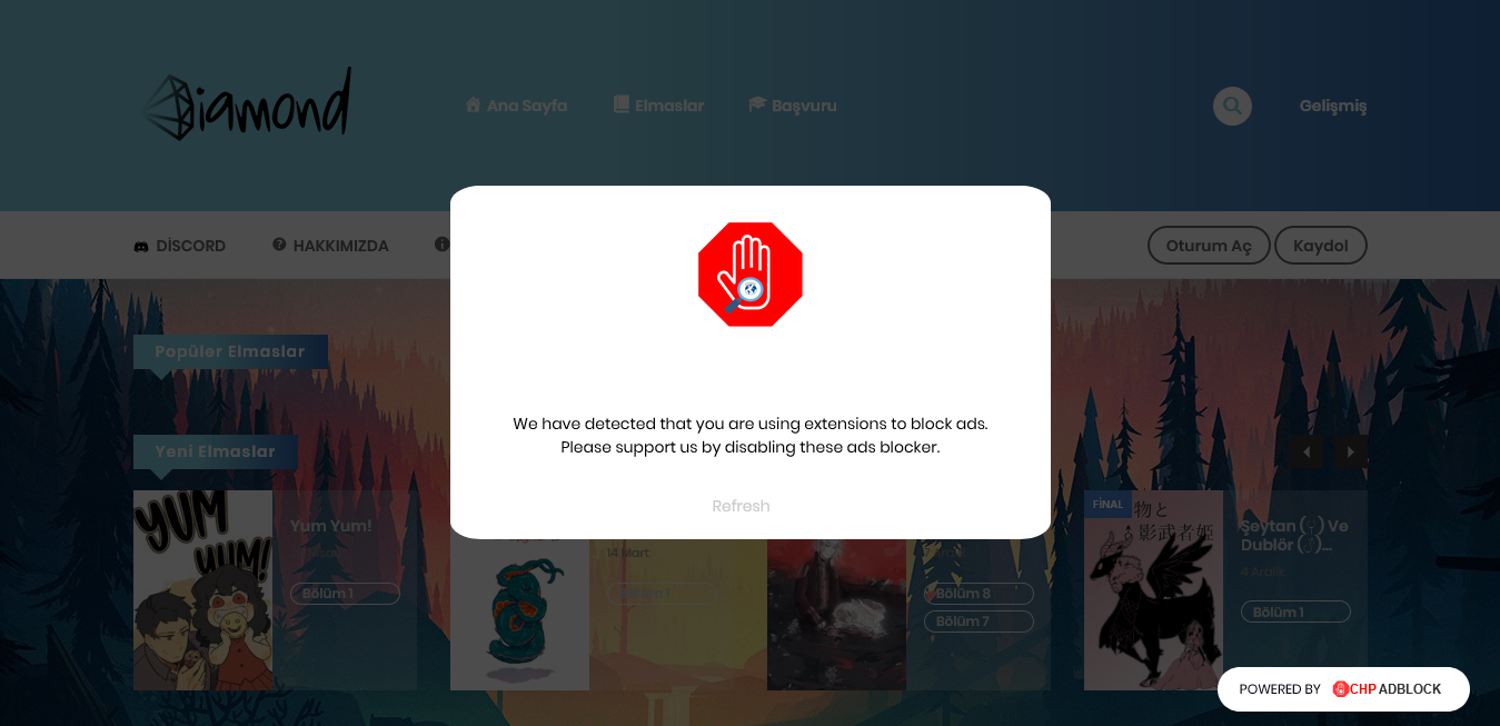 diamondfansub.com: detection · Issue #18289 · uBlockOrigin/uAssets · GitHub