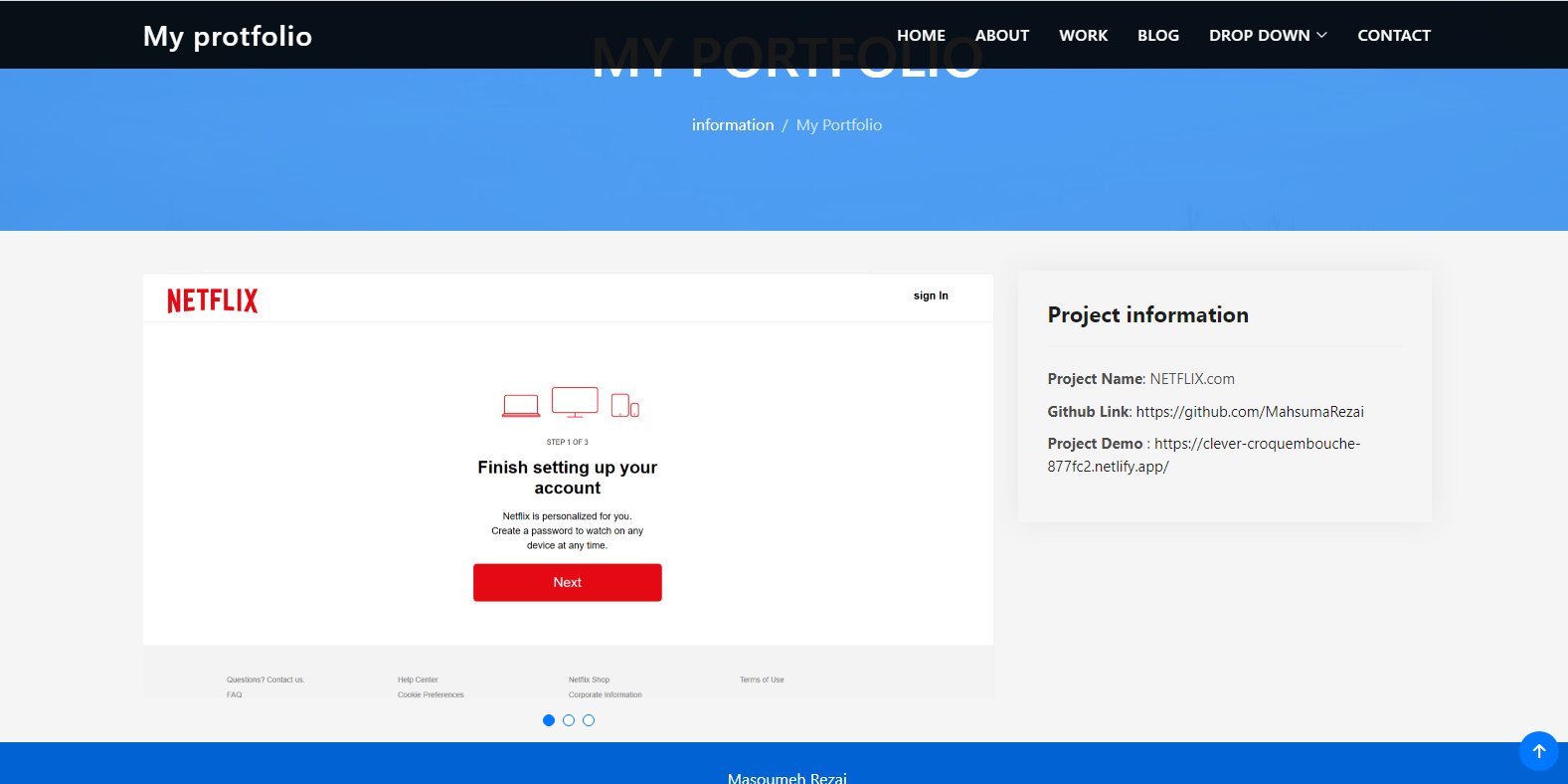 GitHub - MahsumaRezai/protfolio: Hello this is my portfolio