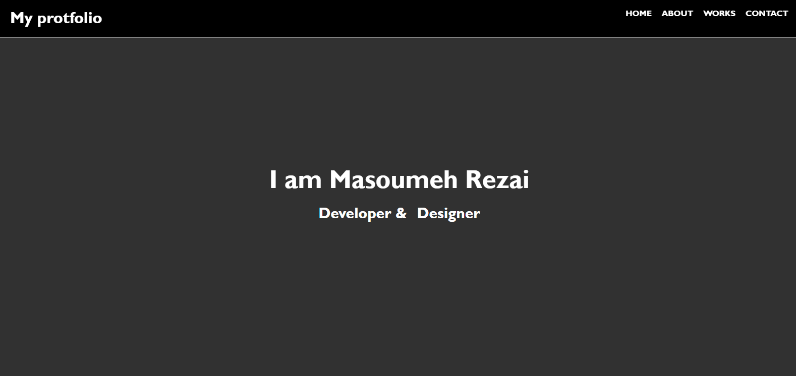 GitHub - MahsumaRezai/MyProtfolio