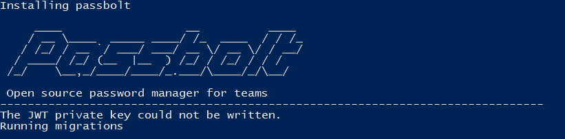 /etc/passbolt/jwt does not exist · Issue #169 · passbolt/passbolt_docker · GitHub