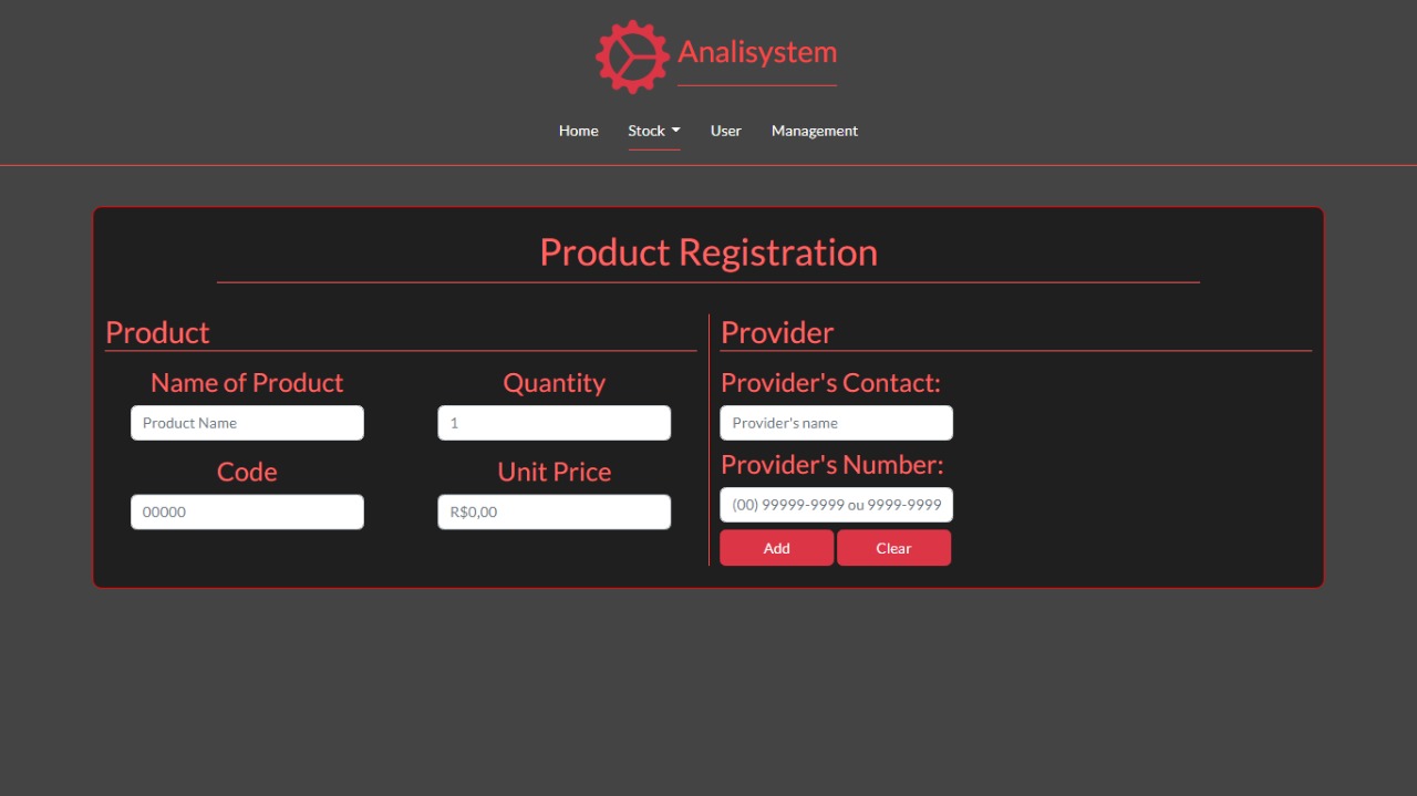 GitHub - luizfellips/analisystem