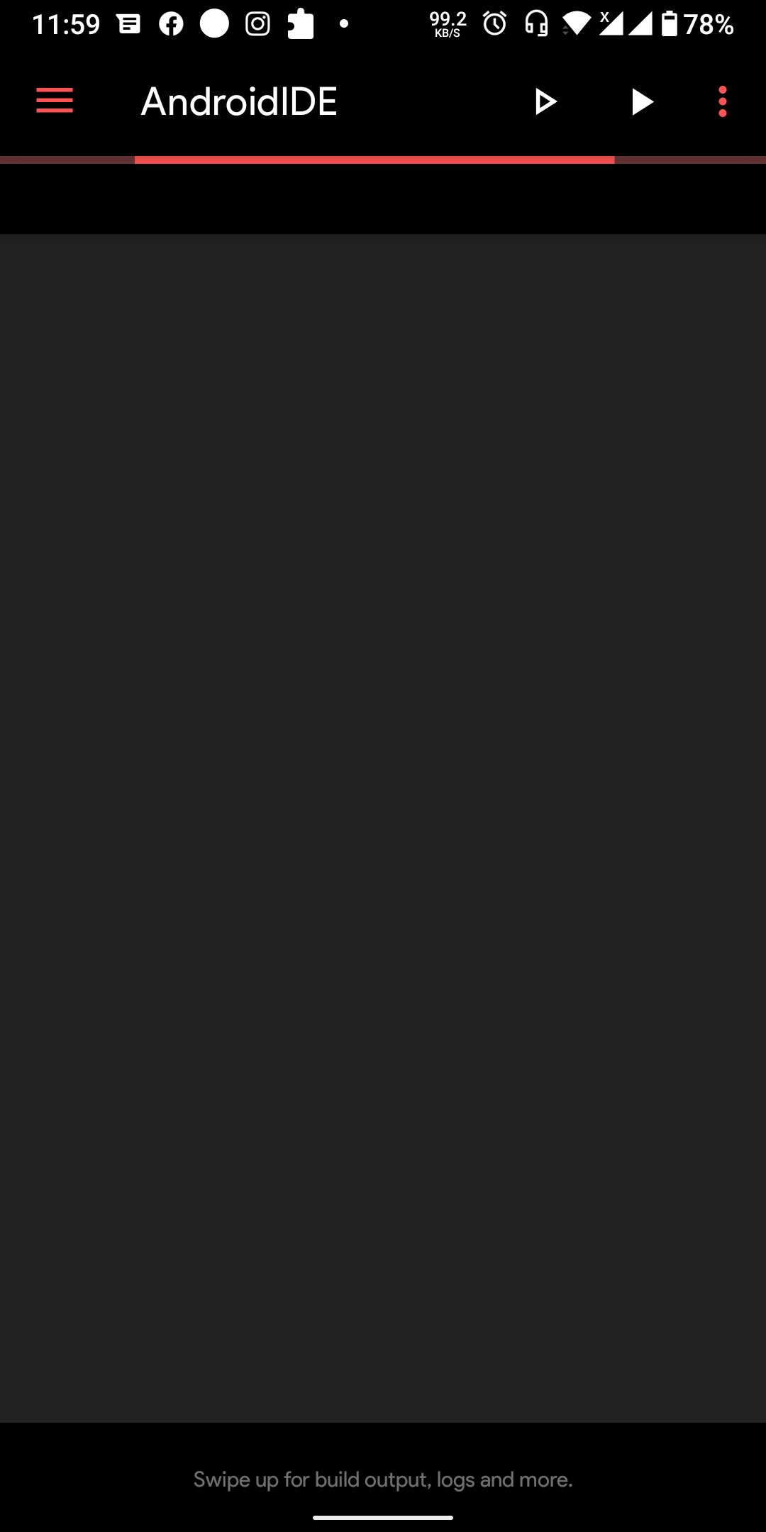 the first window in just loading and loading. · Issue #354 · AndroidIDEOfficial/AndroidIDE · GitHub
