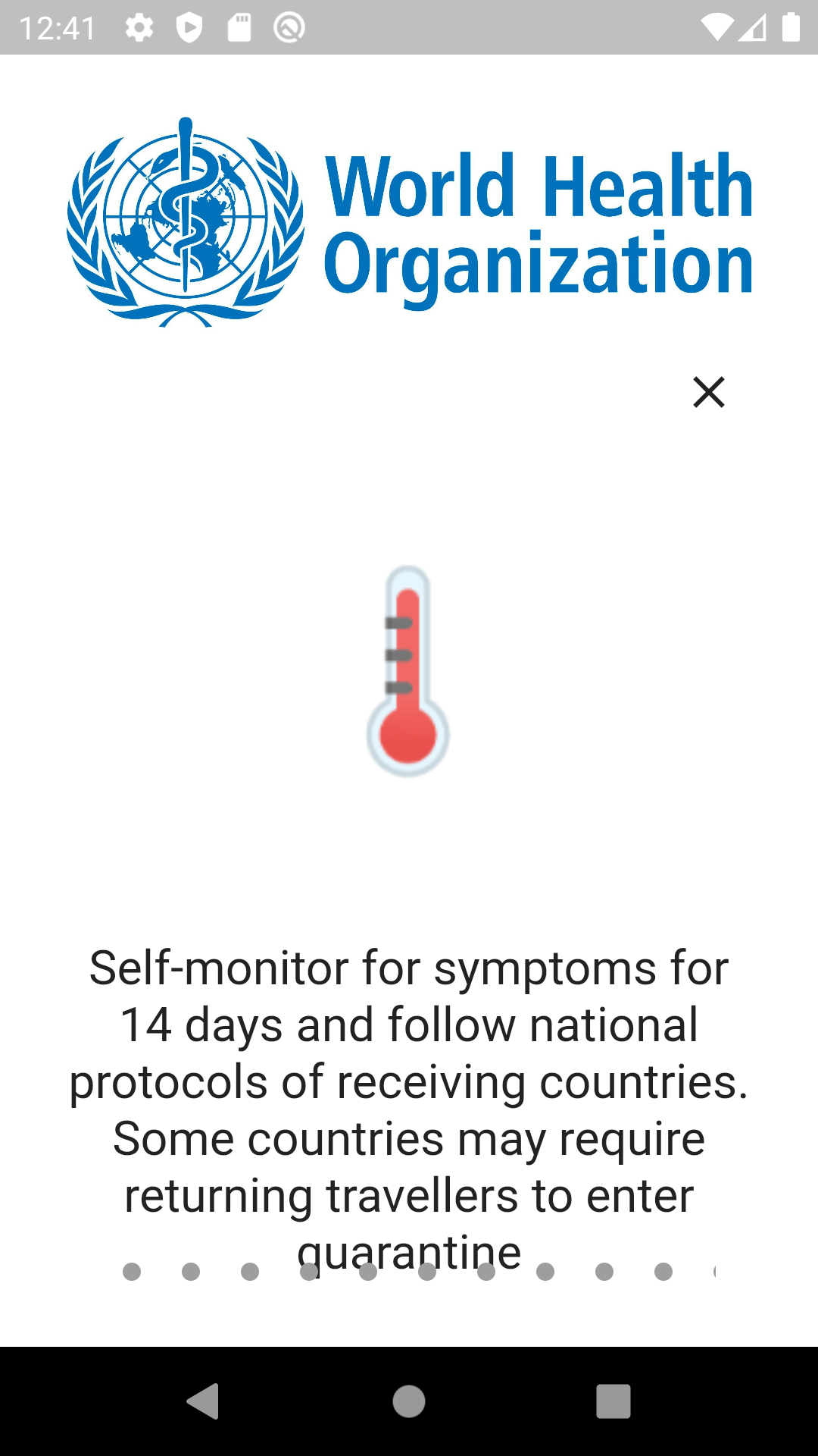 UI Overlap on large text · Issue #303 · WorldHealthOrganization/app · GitHub