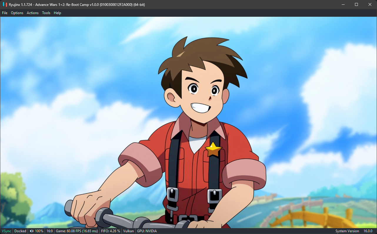 Advance Wars 1+2: Re-Boot Camp - 0100300012F2A000 · Issue #4571 · Ryujinx/Ryujinx-Games-List ...