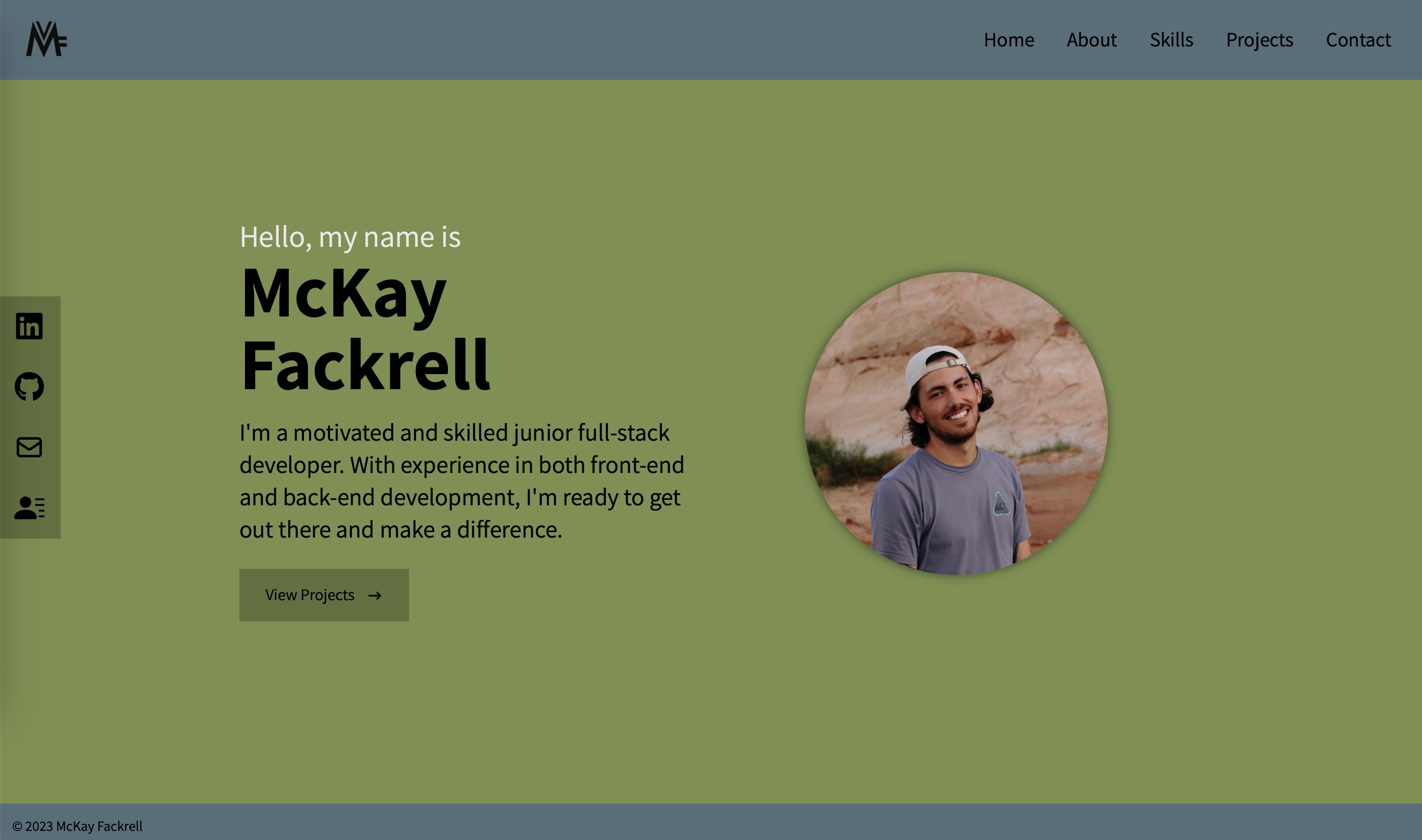 GitHub - mckayfackrell/mckay-portfolio