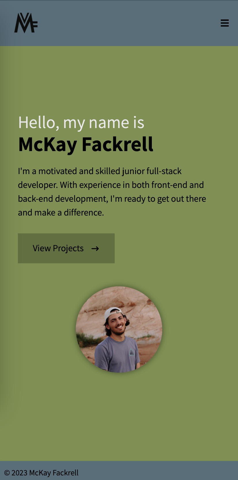 GitHub - mckayfackrell/mckay-portfolio