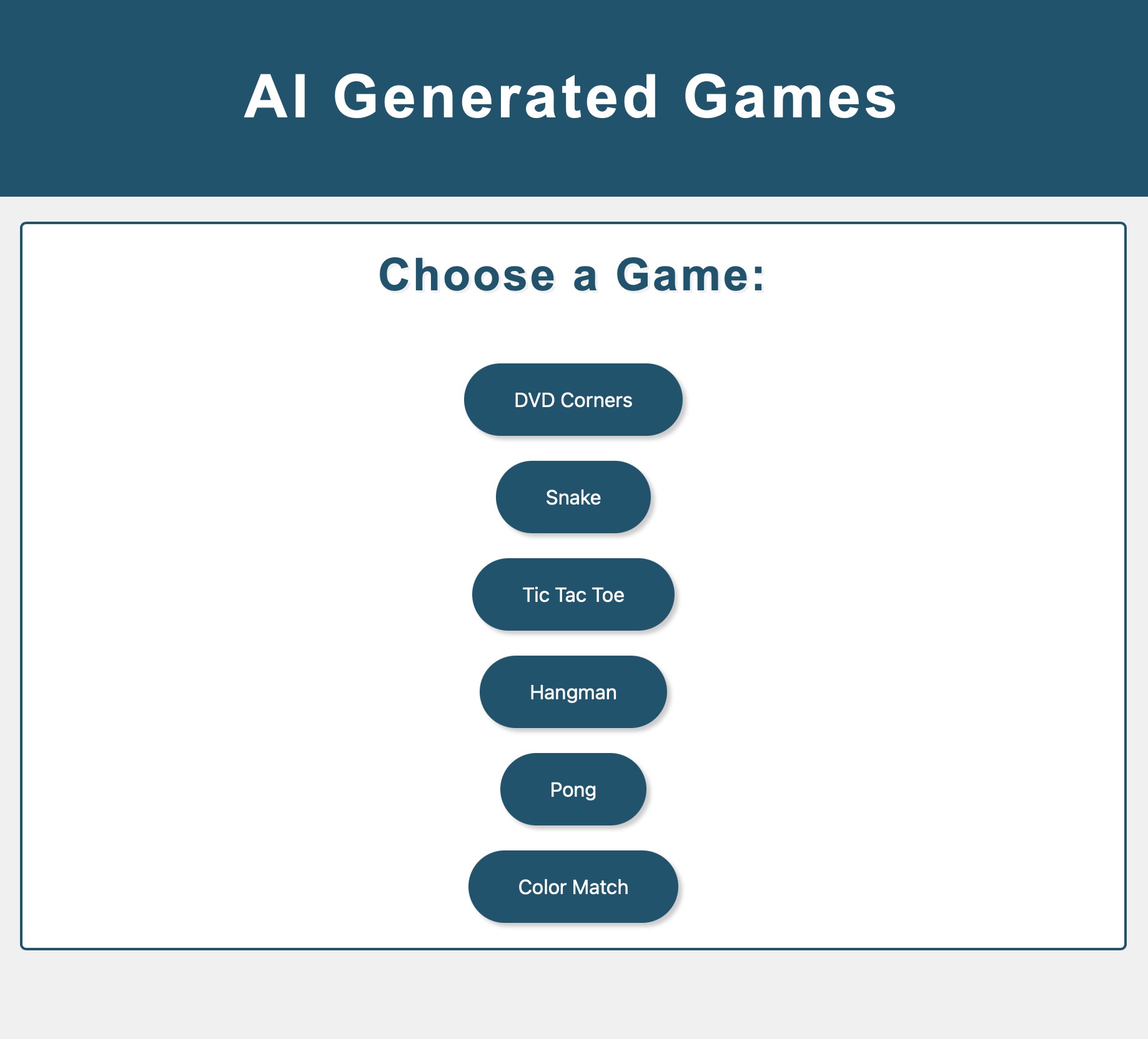 GitHub - mckayfackrell/ai-games