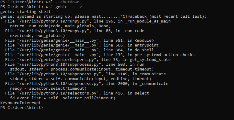 System slow, or even stuck · Issue #265 · arkane-systems/genie · GitHub