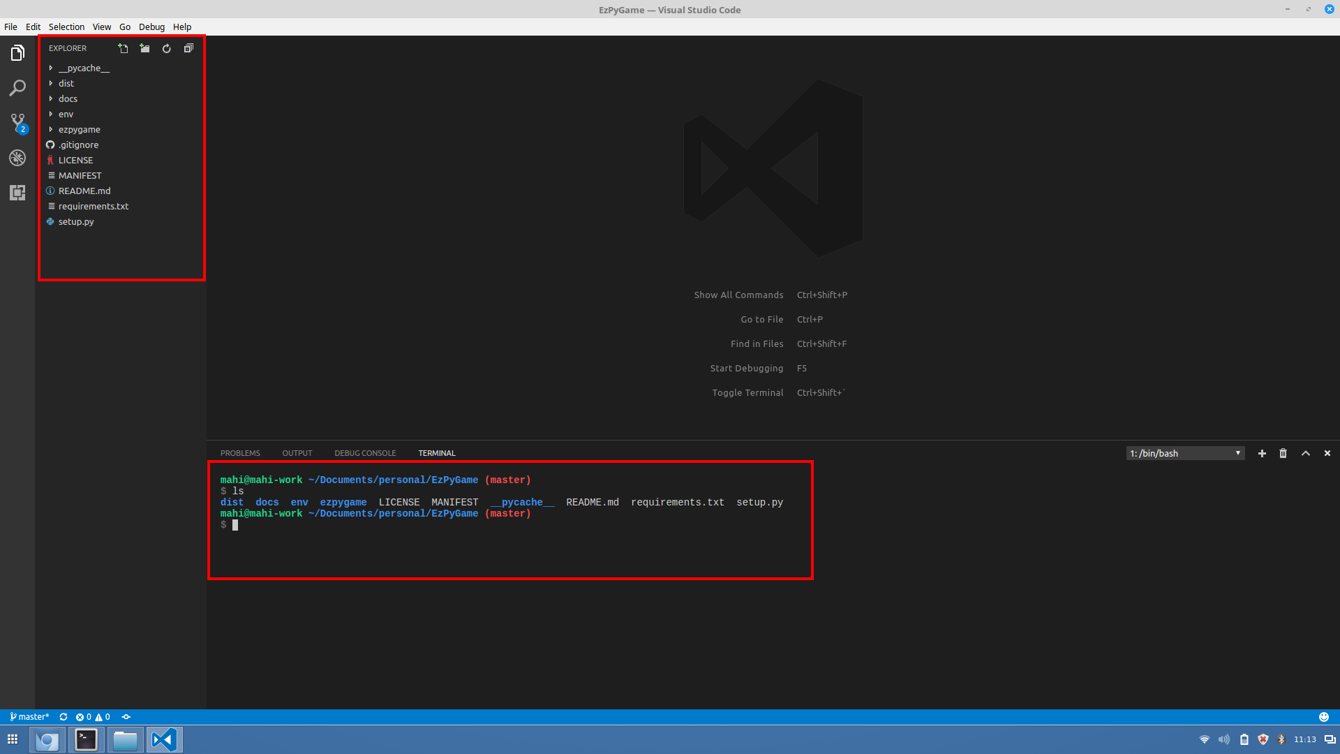 Option to link the explorer directory to the internal terminal's ...