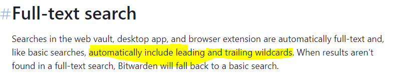 Search does not cover the Description · Issue #3348 · bitwarden/clients · GitHub