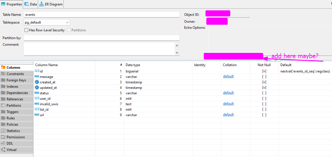 Add Table Last Modified To Table View Esp On Postgresql · Issue 20701 · Dbeaverdbeaver 