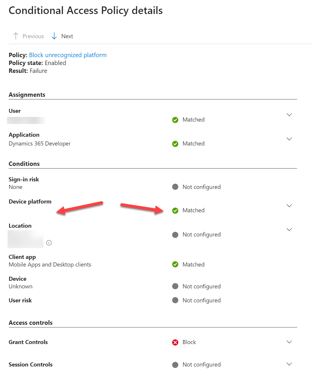 Connection From Vscode Is Denied Because Unsupported Platform When Conditional Access Is Set