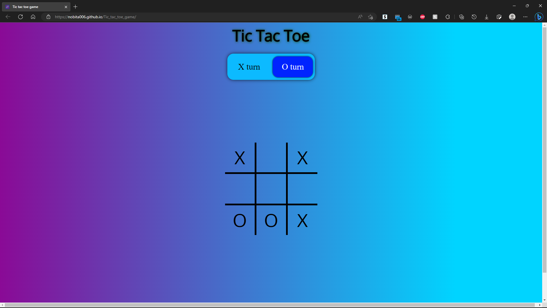 GitHub - Nobita006/Tic_tac_toe_game GitHub - Nobita006/Tic_tac_toe_game