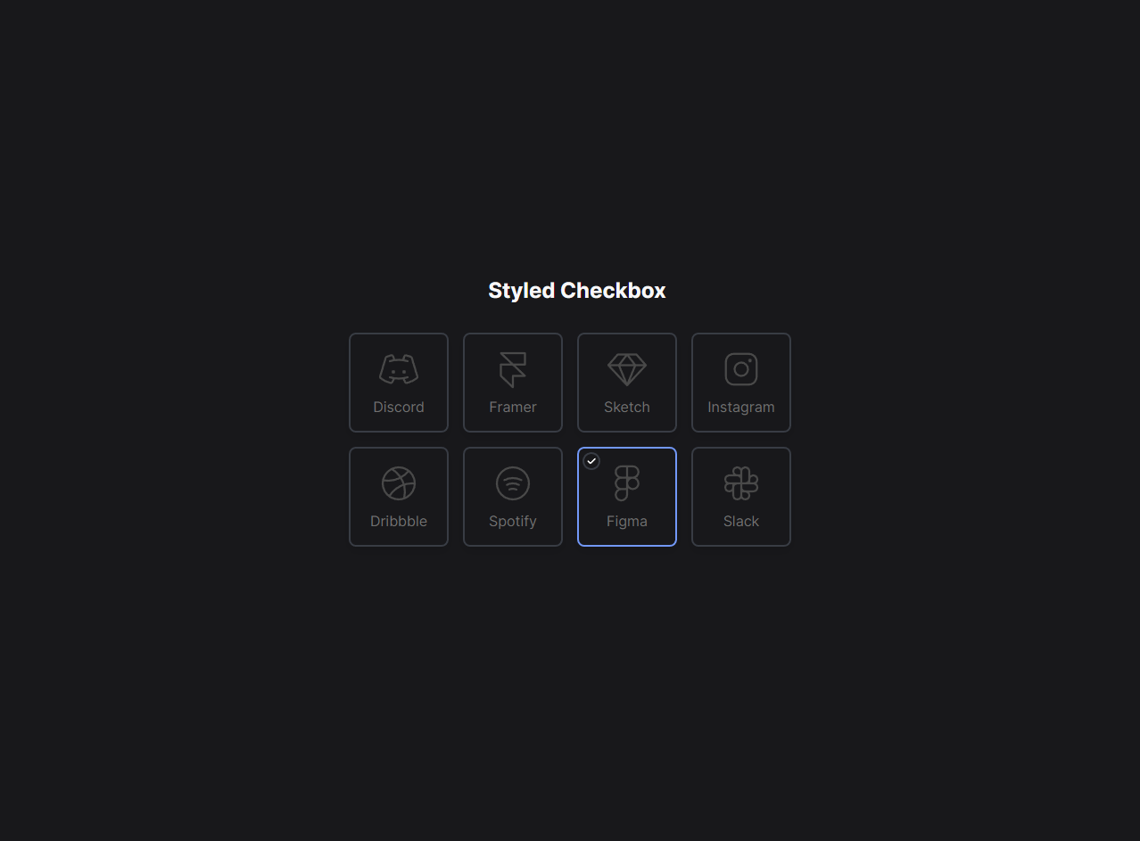 GitHub - WebPerformer/next-checkbox-styled