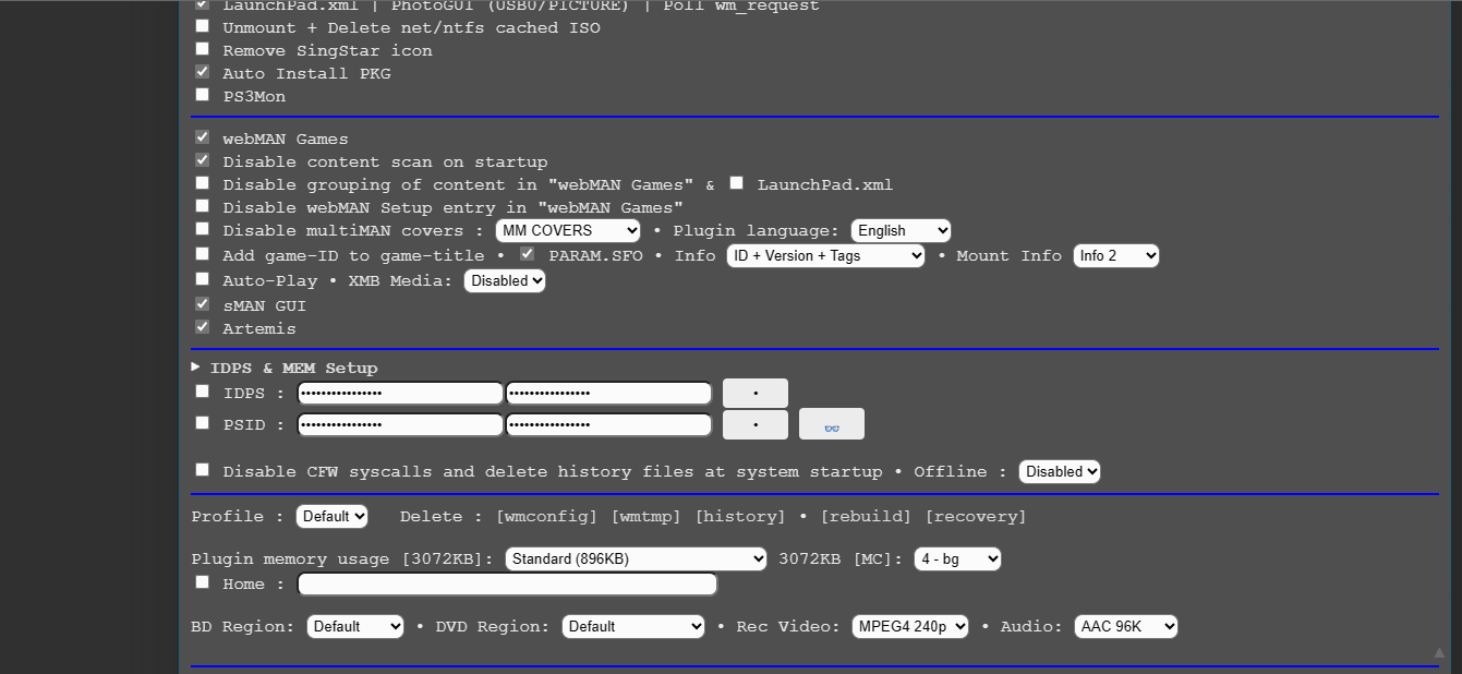 [Suggestion] Actions/Commands Feedback · Issue #898 · aldostools/webMAN-MOD · GitHub