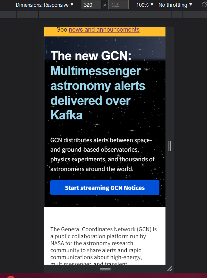 Update hero · Issue #372 · nasa-gcn/gcn.nasa.gov · GitHub
