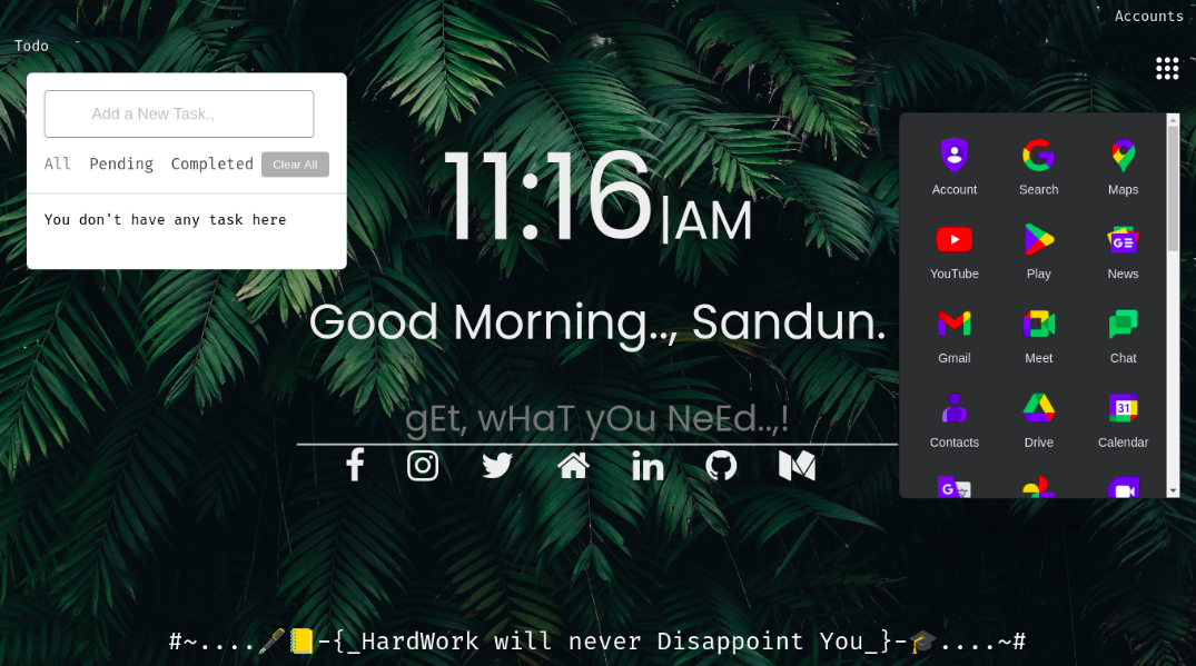 GitHub - sandunvirajdilshan/Display_Clock: Display Clock in the Browser.,