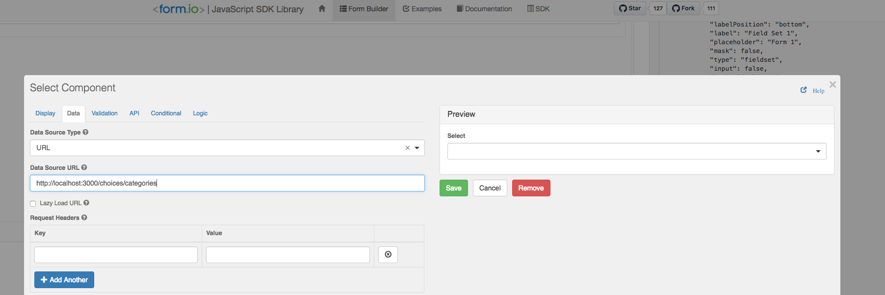 Component Edit > Data tab does not retain values even when switching between tabs · Issue #596 ...