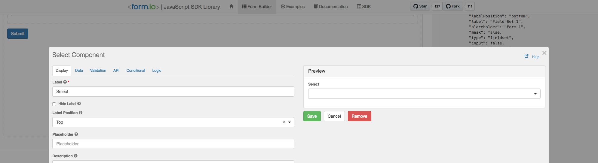 Component Edit > Data tab does not retain values even when switching between tabs · Issue #596 ...