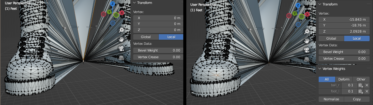 some skinning animations/vertices positions are not correctly imported ...