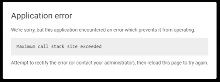 Request Detail: Maximum call stack size exceeded · Issue #257 ...