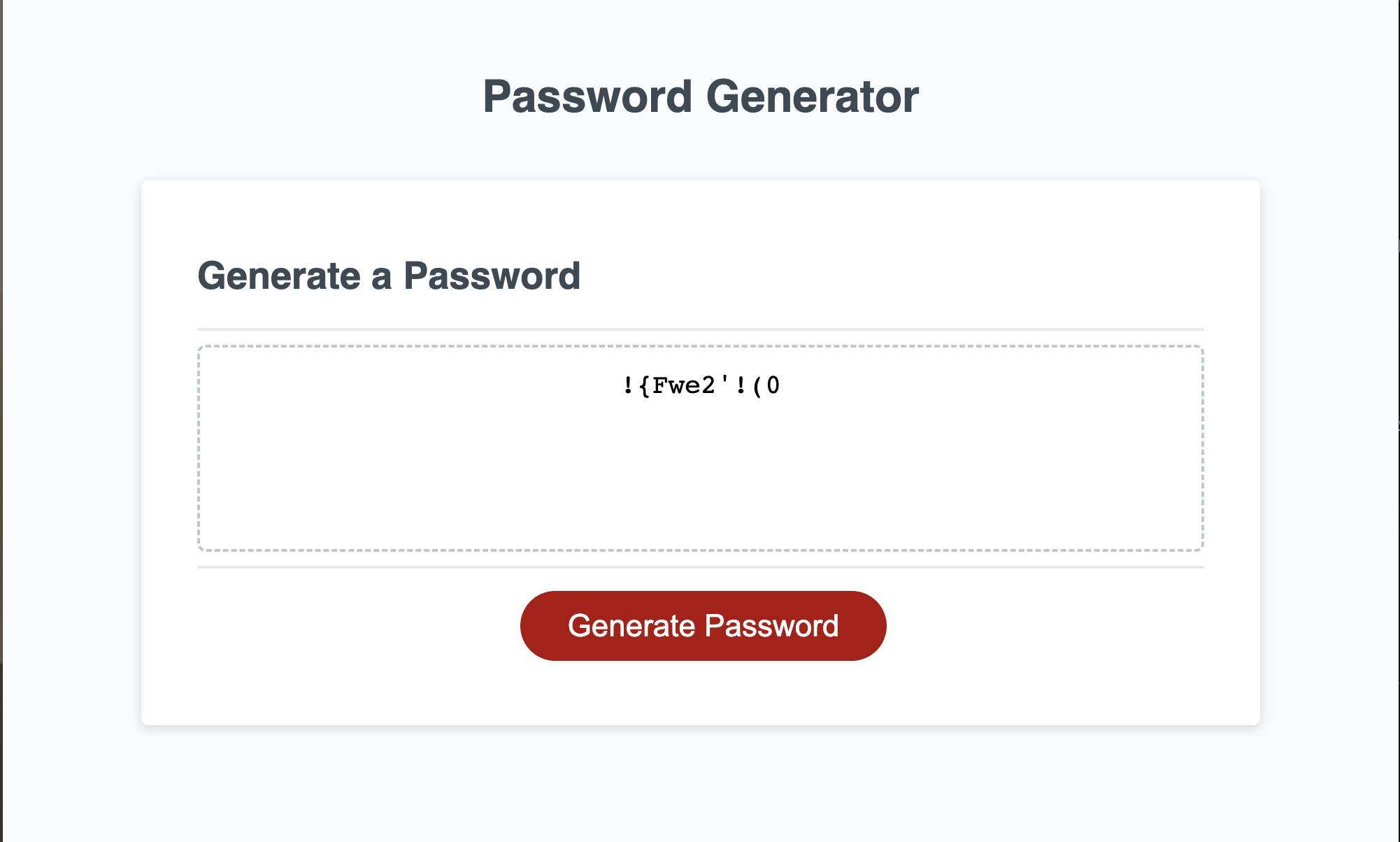 GitHub - ayahxsheikh/generate-pass