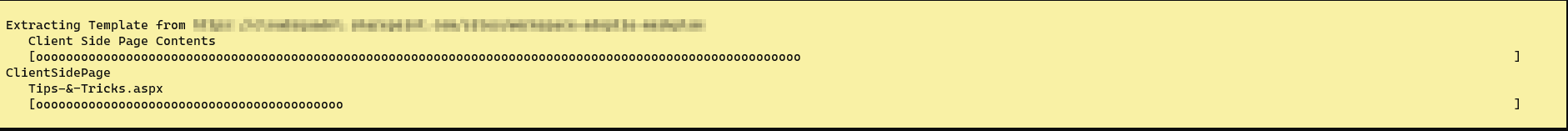 Get-PnPSiteTemplate crashes on ampersand in Client Side Page filename: An error occurred while ...