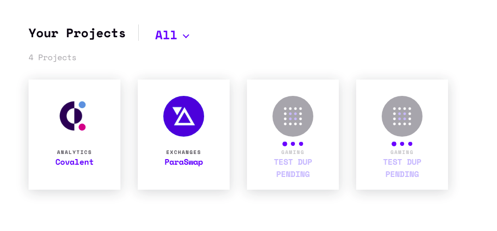 [#BUG UI/Minor] Project info UI bug when submitting a project while the first is still pending ...