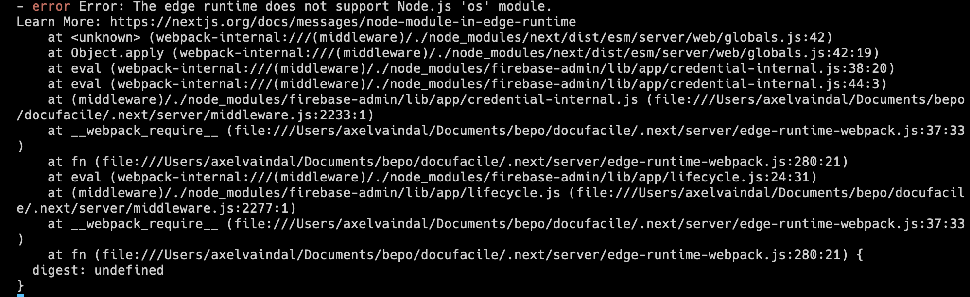 Switchable Runtime for Middleware (Allow Node.js APIs in Middleware) · vercel next.js ...