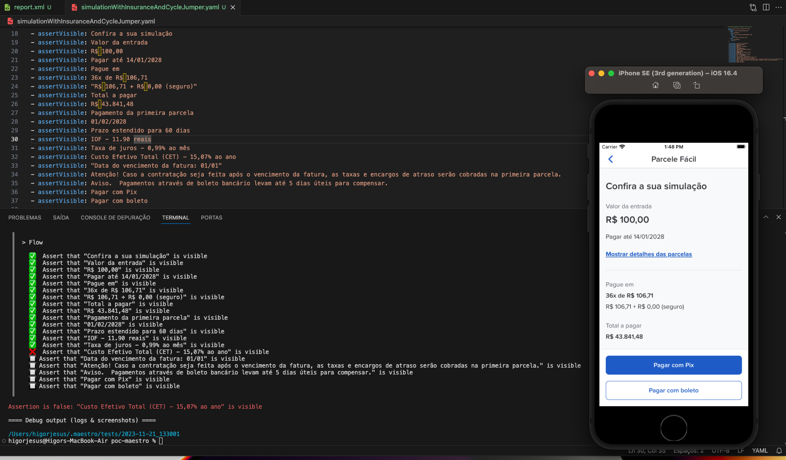 [1.34.1] - The maestro is visualizing components that are not present in the visualization ...