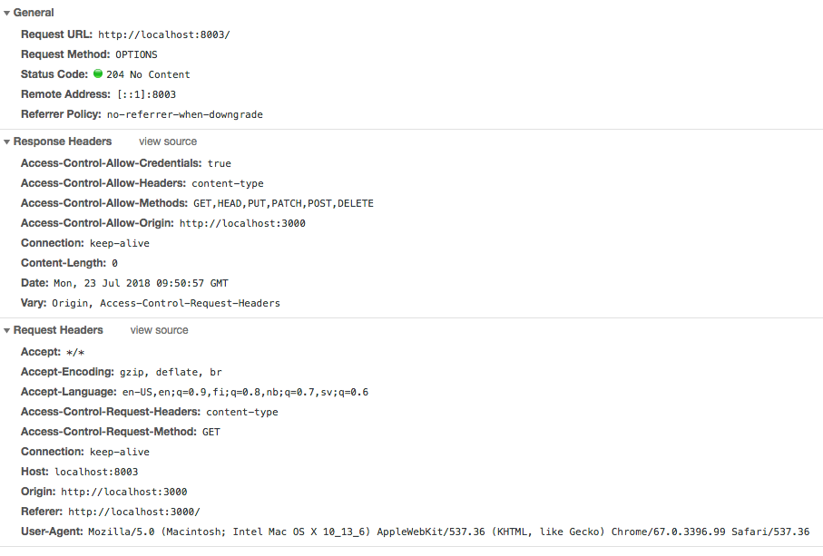 Update documentation regarding preflight use with other middleware · Issue #149 · expressjs/cors ...