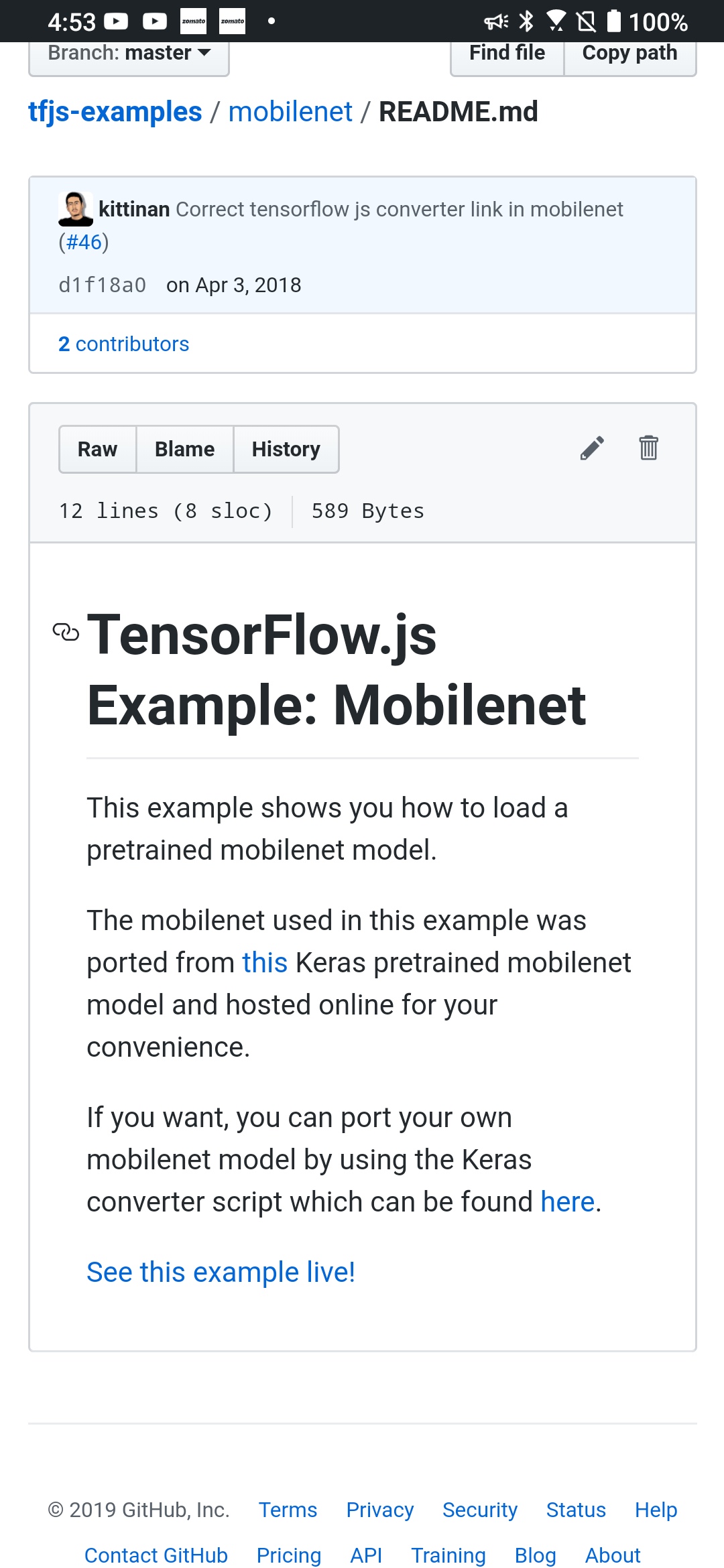 Loading Keras Converted Model Failed · Issue 2455 · Tensorflowtfjs