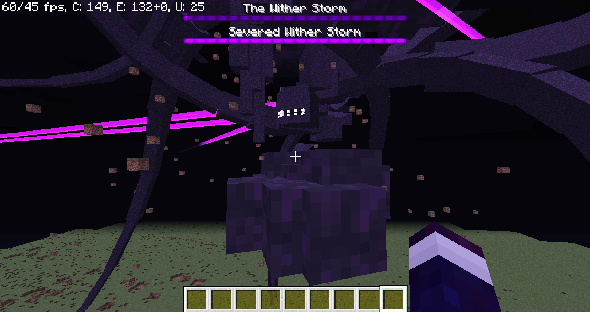 Weird glitch with the Wither Storm's early growth model - Engender Mod 1.9 and 1.11.2 · Issue ...
