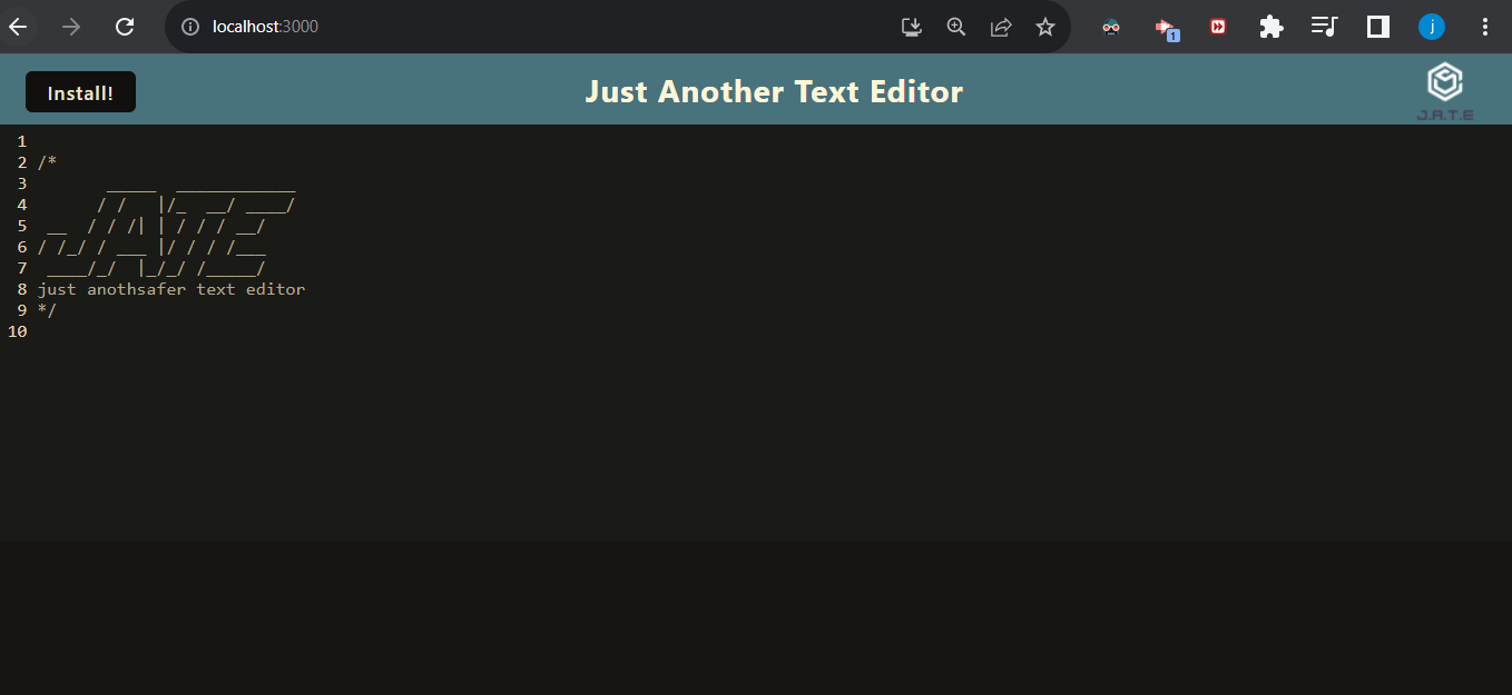 GitHub - Jimmybubbles/text-editor: pwa text-editor