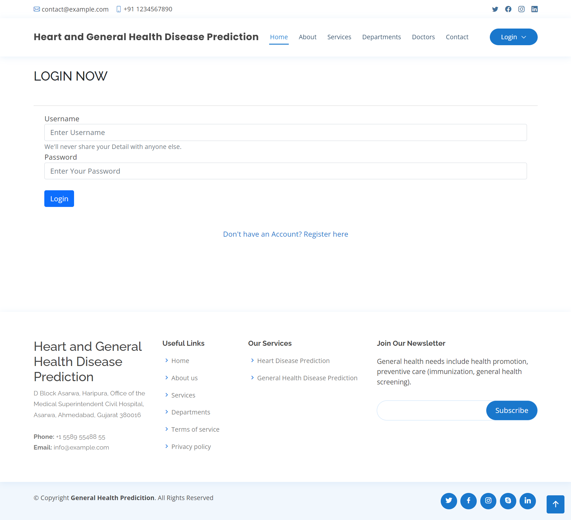 GitHub - AbhiRajodiya/Heart-and-General-Health-Disease-Prediction
