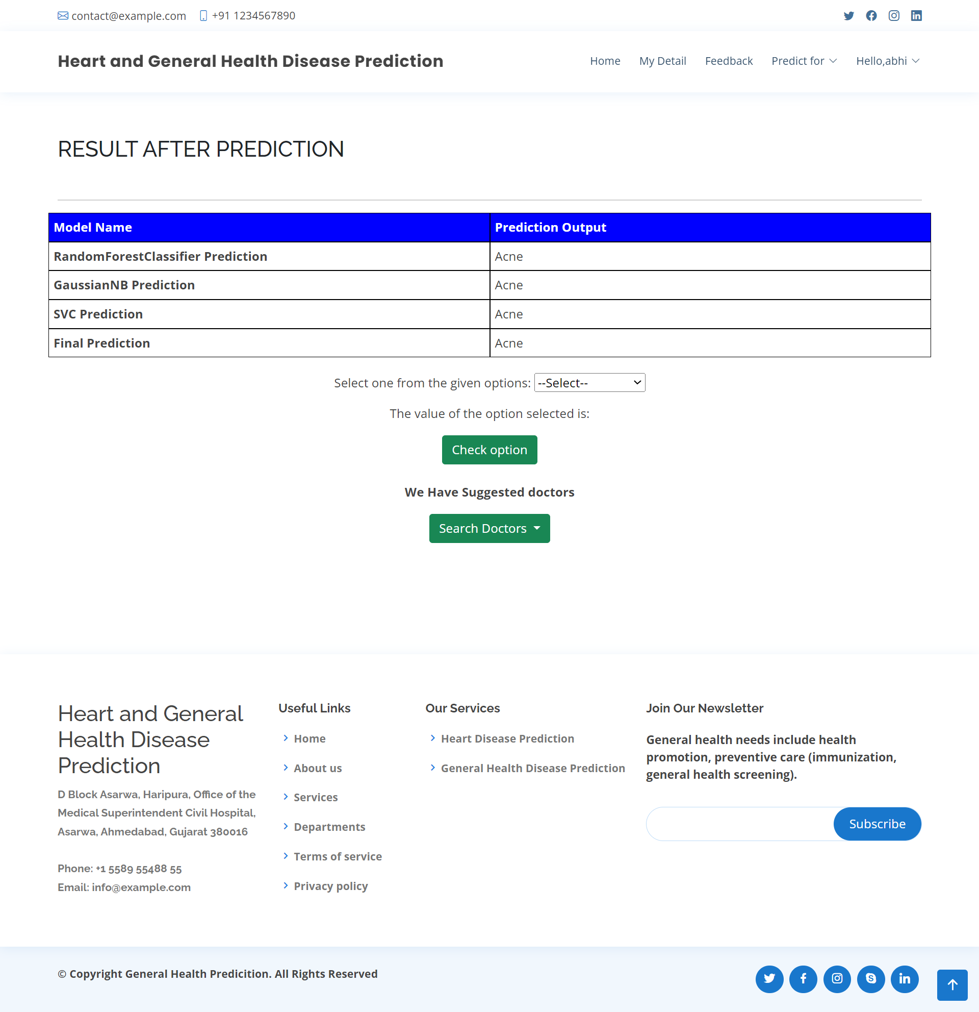 GitHub - AbhiRajodiya/Heart-and-General-Health-Disease-Prediction