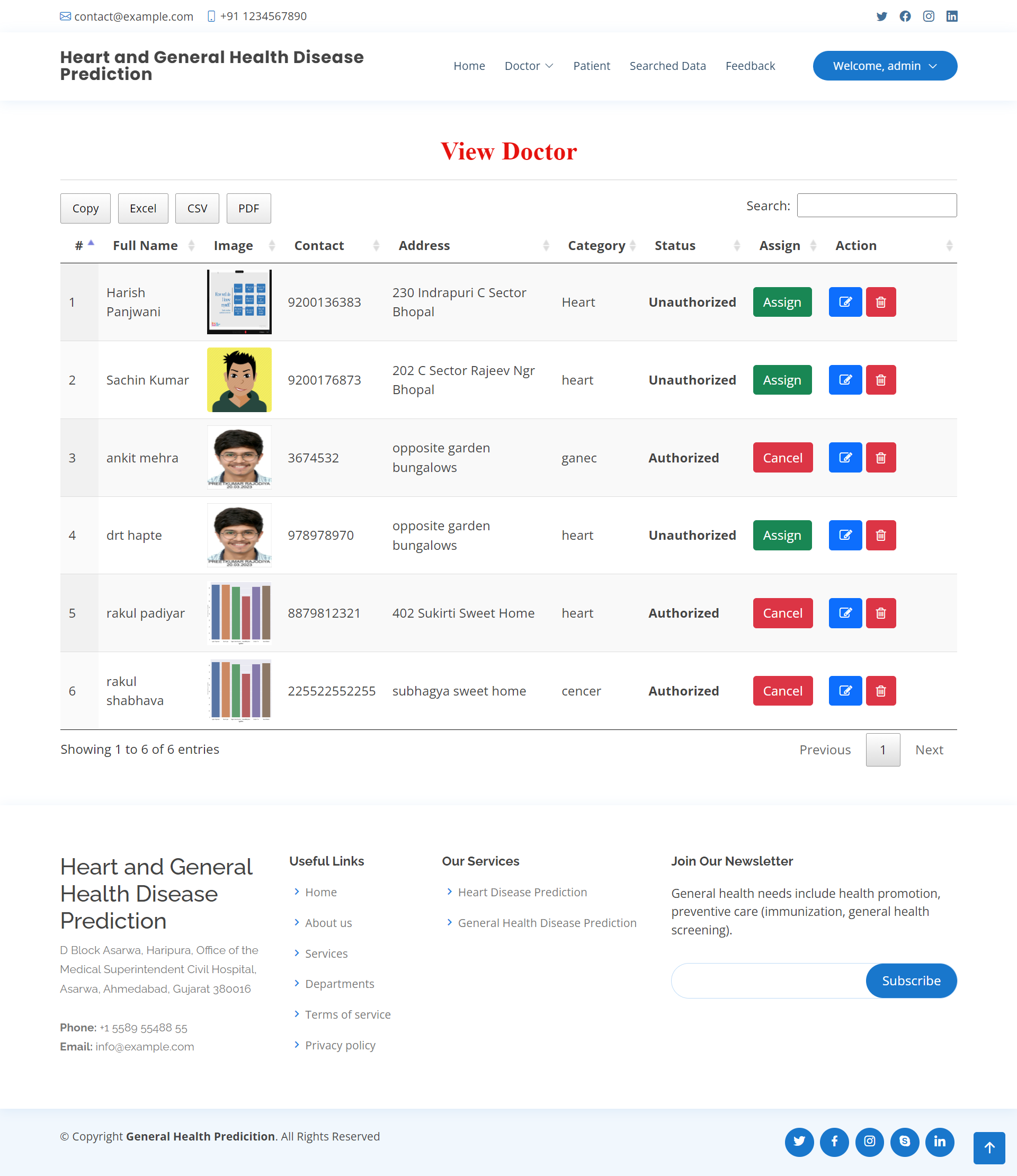 Github Abhirajodiya Heart And General Health Disease Prediction