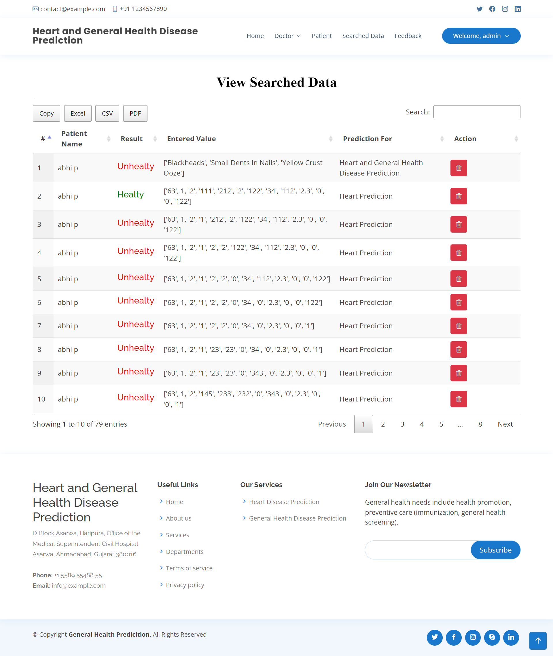 GitHub - AbhiRajodiya/Heart-and-General-Health-Disease-Prediction