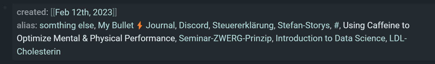 Metadata failure "alias::" · Issue #8591 · logseq/logseq · GitHub