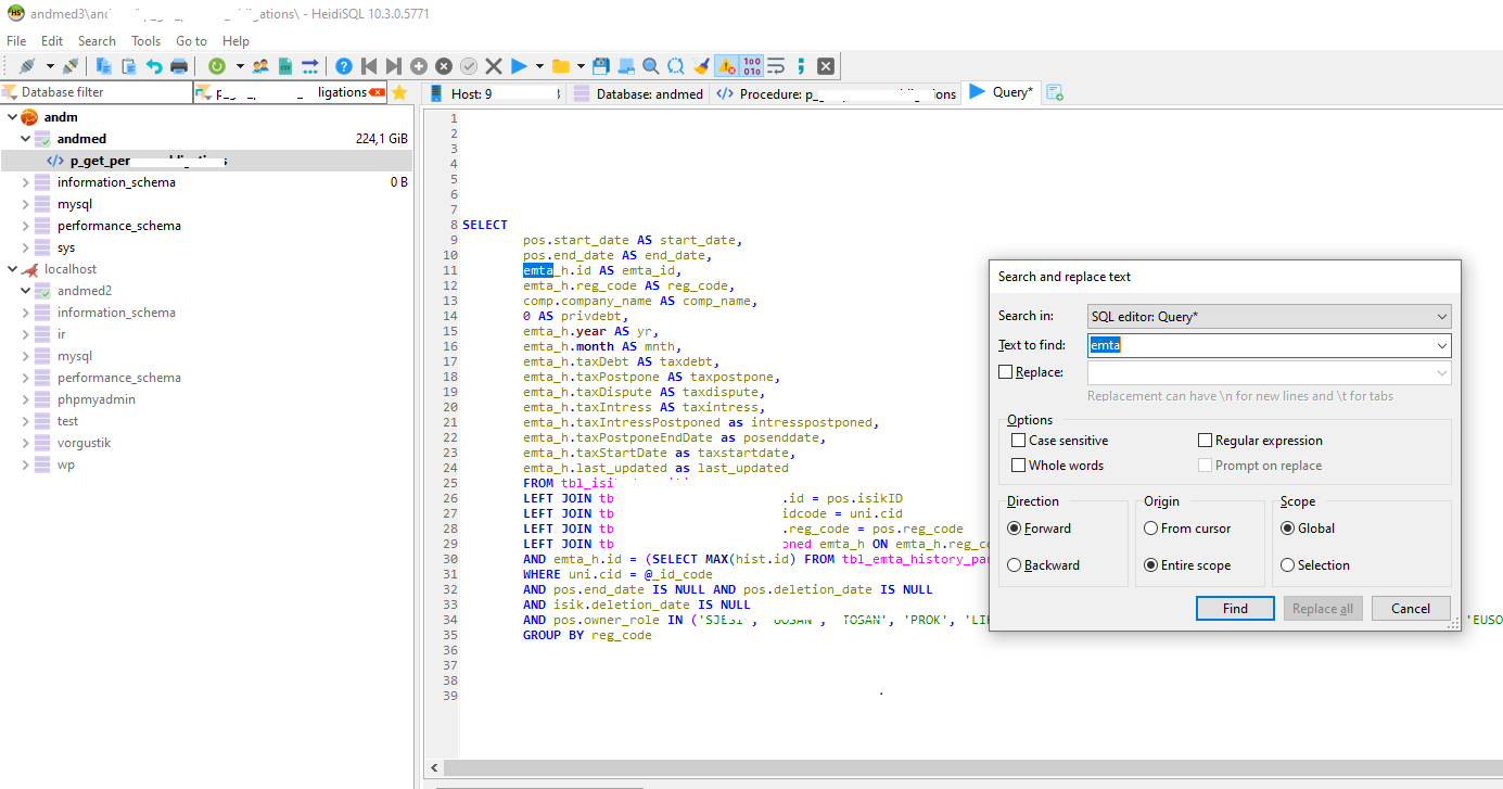Important bug in HeidiSQL · Issue #1015 · HeidiSQL/HeidiSQL · GitHub