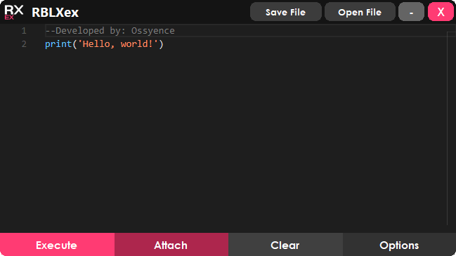 GitHub - Flaminss/RBLXex: RBLXex is a level 8 ROBLOX executor using the Monaco editor, powered ...