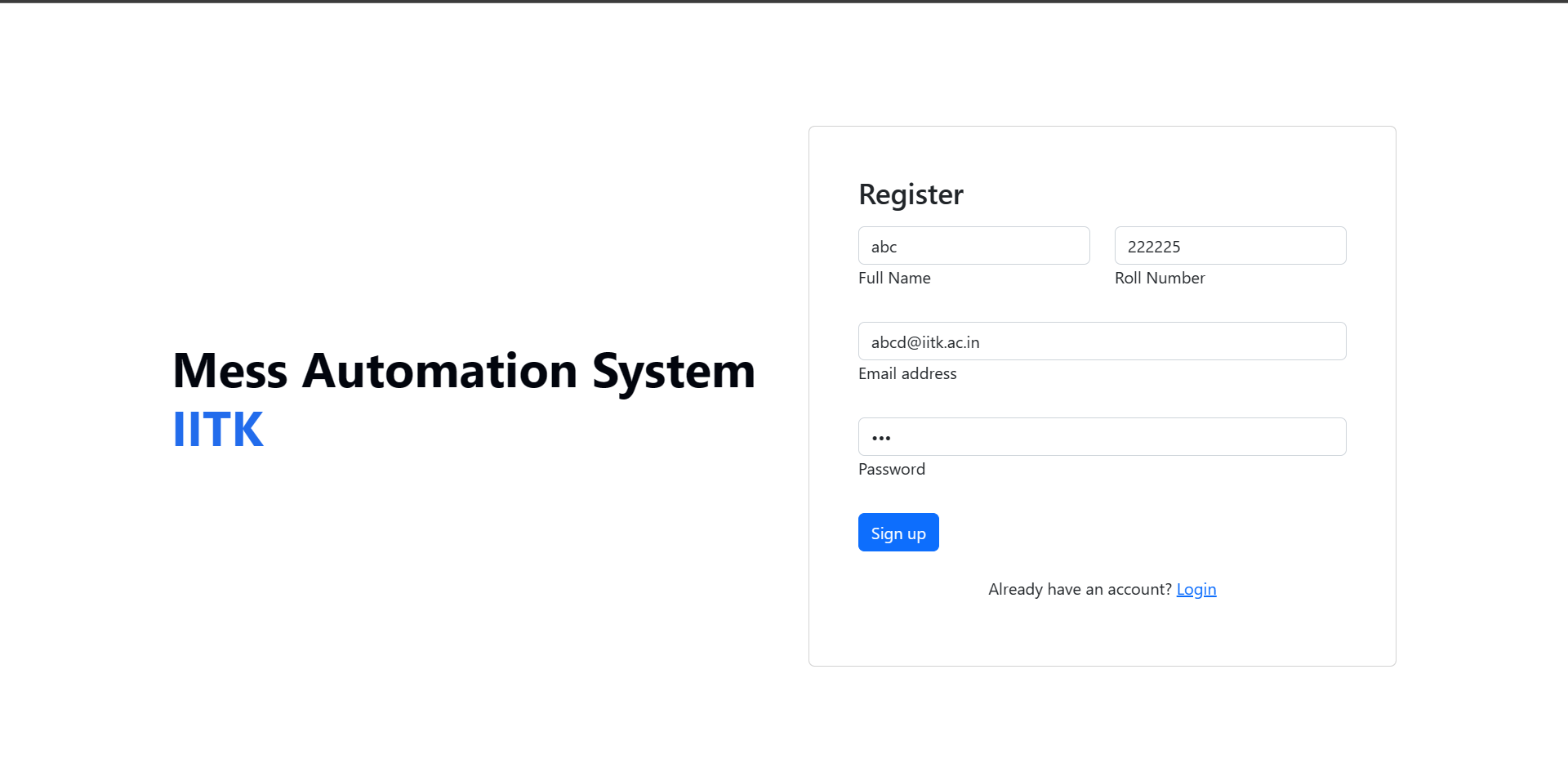 No Check On Emails Provided One Can Register With Email Addresses Of