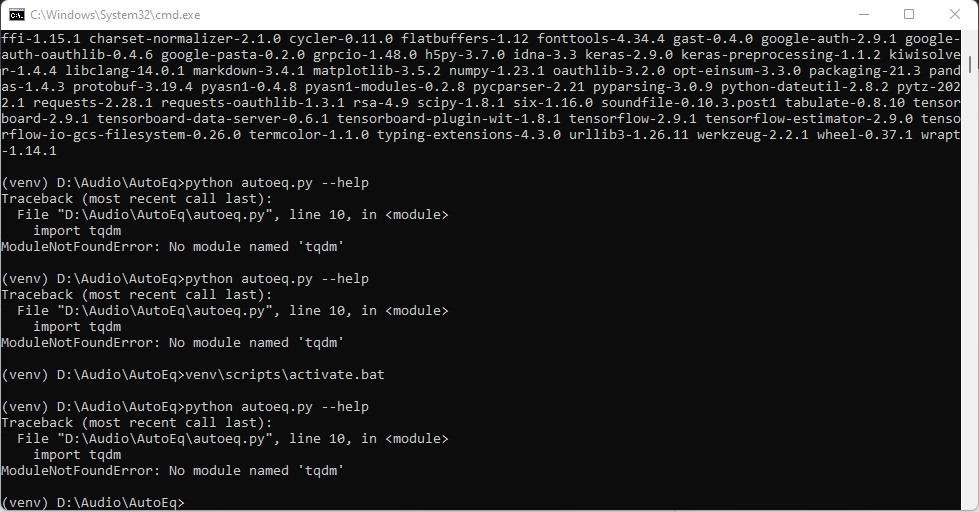 Everything worked fine until Python 3.8, now doesn't in 3.10 · Issue ...